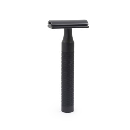 Muhle Rocca R96 Stainless Steel DE Razor (Jet Black)