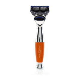 Edwin Jagger Orange & Chrome Fusion Razor