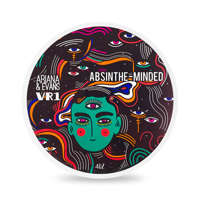 Ariana & Evans Absinthe Minded VR1 shaving soap 118ml