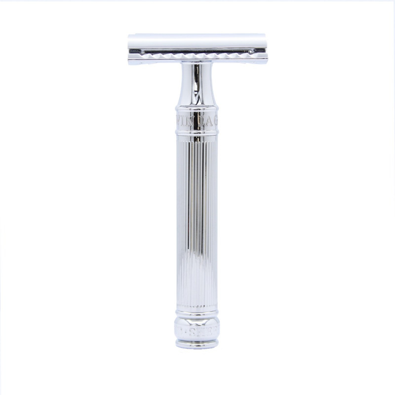 Edwin Jagger DE89 Double Edge Safety Razor Chrome Lined