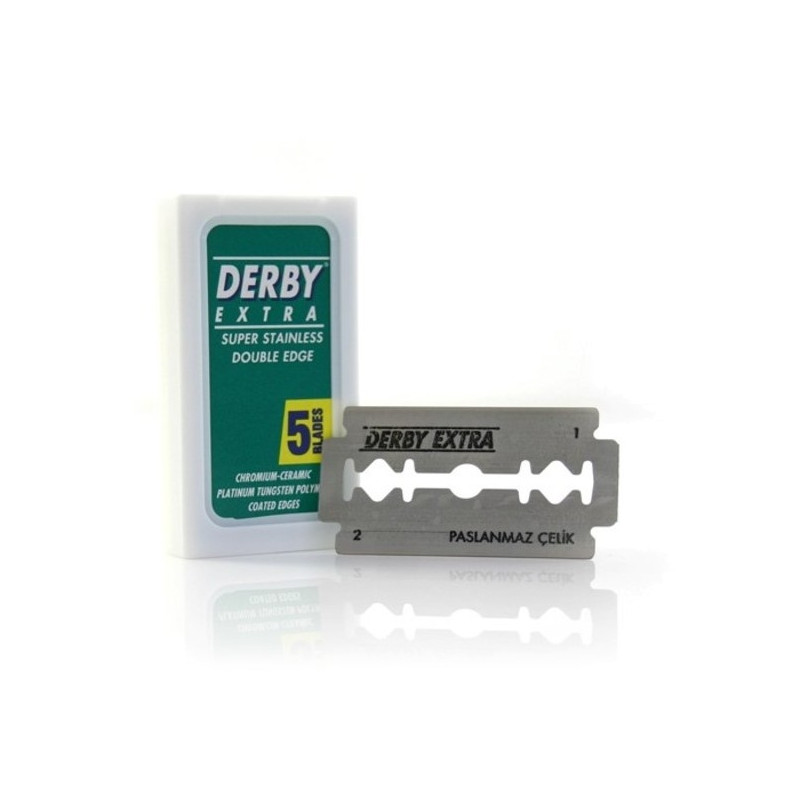 Derby DE Razor Blades, 5 Blades