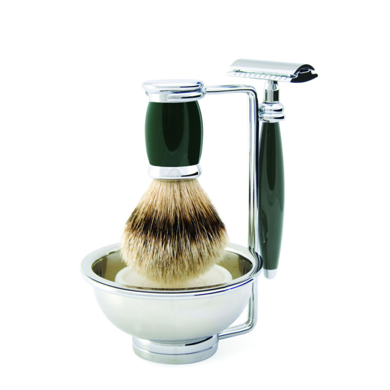 Edwin Jagger 4pc Bulbous Green Set (DE)
