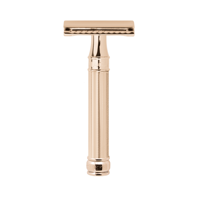 Edwin Jagger DE89 Double Edge Safety Razor Rose Gold Barley