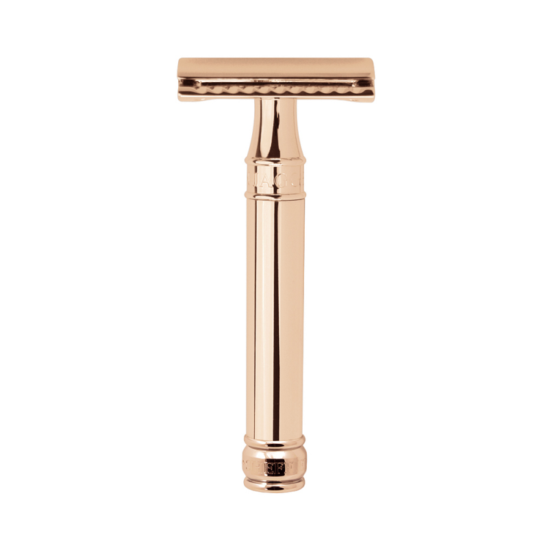 Edwin Jagger DE89 Double Edge Safety Razor Rose Gold