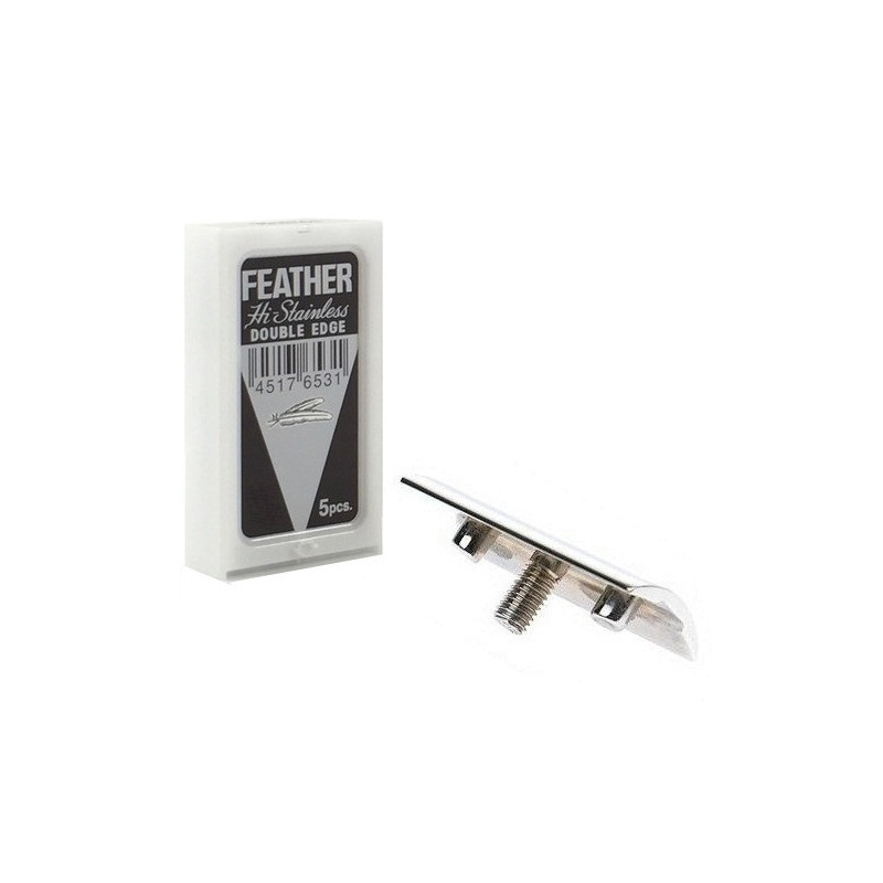 Edwin Jagger Double Edge Safety Razor Top Plate & 5 Blades