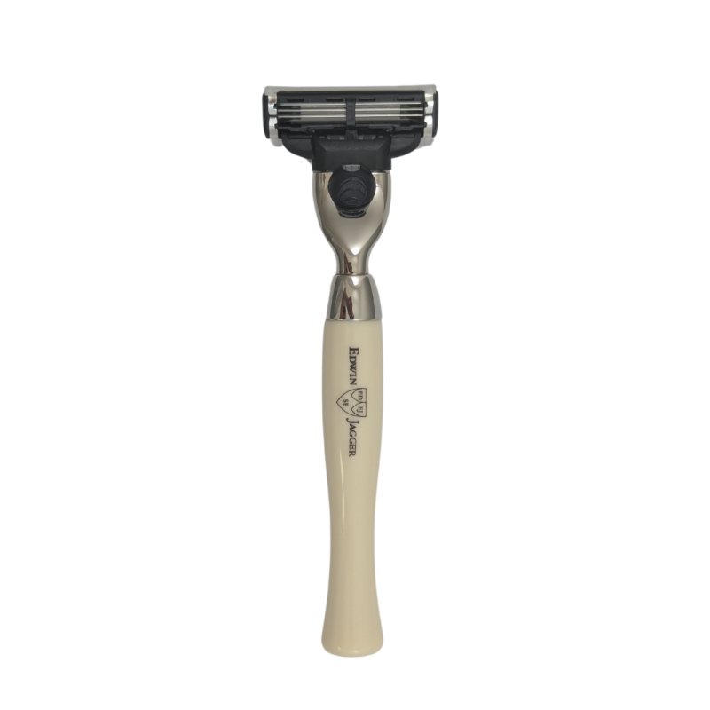 Edwin Jagger Gillette® Mach3® Razor Imitation Ivory & Nickel