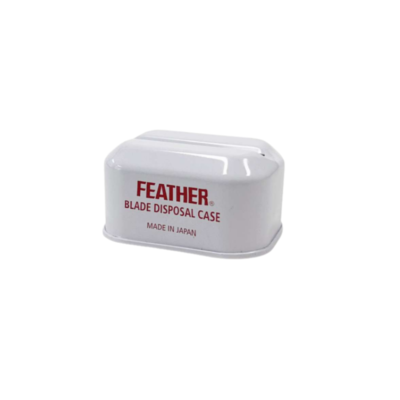 Feather Blade Safe Disposal Case Tin