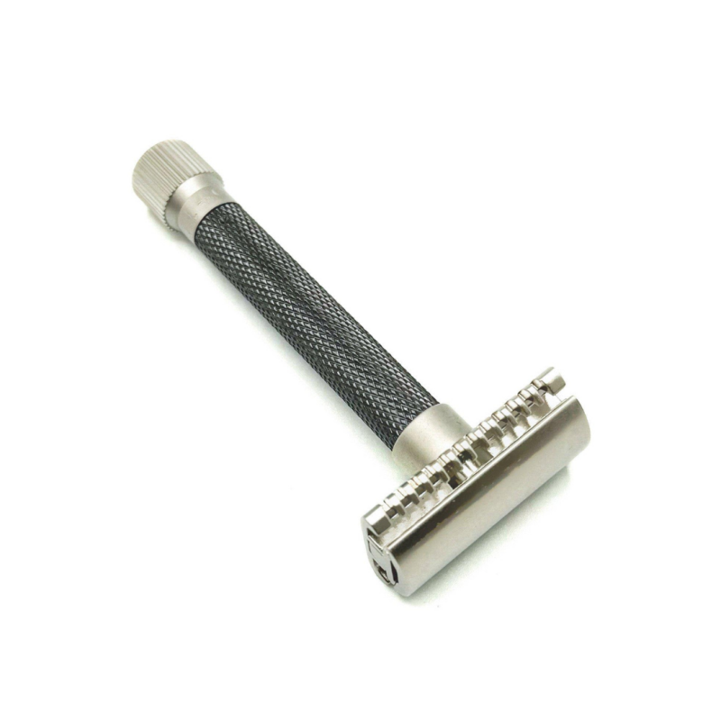 Parker Variant Adjustable Safety Razor Graphite (Open Comb)