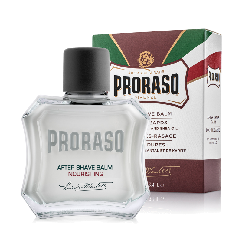 Proraso Coarse Beards After Shave Balm with Sandalwood and Shea Oil 100ml